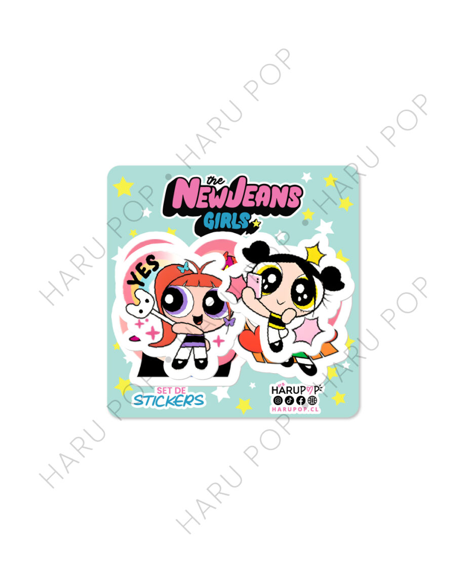 NewJeans Super Shy Sticker Pack - Haru Pop