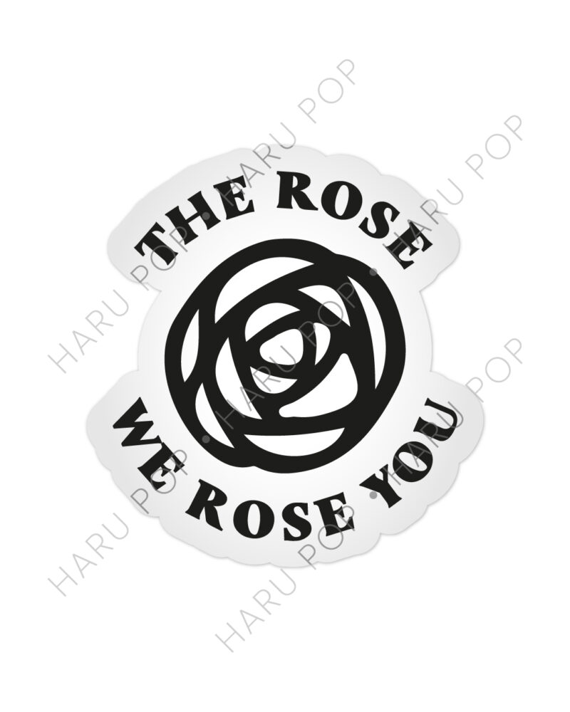 The Rose Decal Sticker - Haru Pop